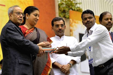 President Mukherjee Presents The National Awards To Teachers