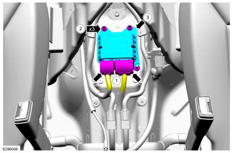 Ford Explorer Removal And Installation Restraints Control Module