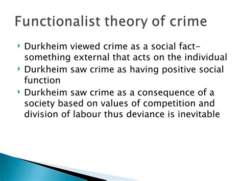 Functionalist Theory PPT