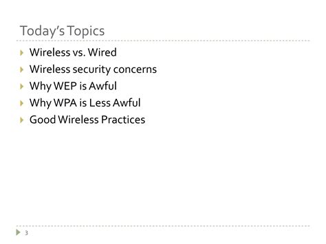 Wireless Network Security Ppt