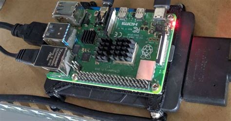 Rasperry Pi SSD Mount By Mr Poeschl Download Free STL Model Printables Com
