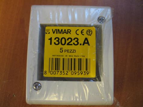 Vimar Idea A IP Enclosure P M M Module Ivory Mounting Box Max Marine Electronics