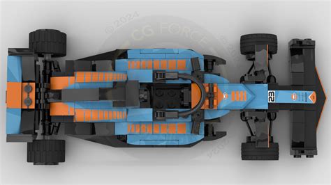 Lego Moc F1 Williams Fw 45 Singapore By Cgforcedesigns Rebrickable