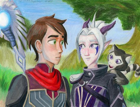 Callum And Rayla Two Years Later By Taipu556 On Deviantart
