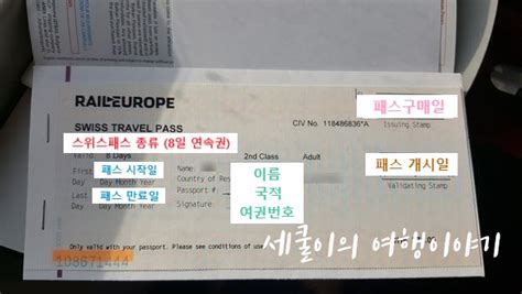 스위스패스 가격 개념 완벽정리 유럽 스위스 여행 경비 아끼는 스위스 트래블패스 정보 네이버 블로그