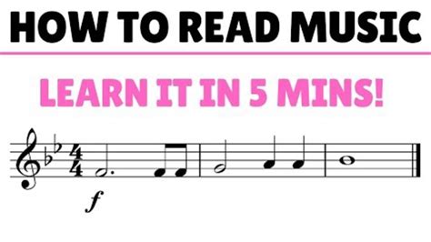 How To Read Music Free PDF Cheatsheet