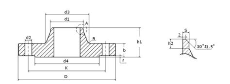 EN Type Pn EN Type Pn Flange Dimensions