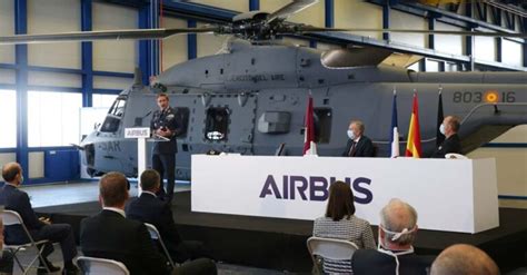 El Ejercito Del Aire De España Recibió Su Primer Helicóptero Nh90 Para