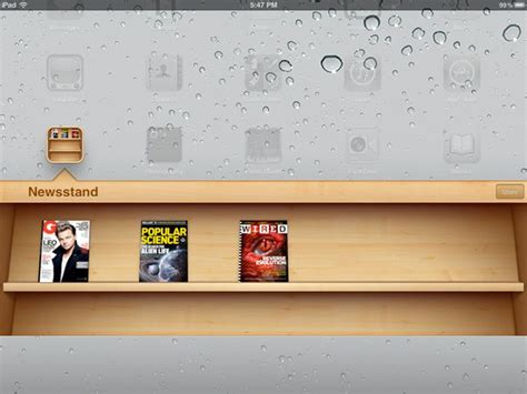 Magazine Apps Appearing In Newsstand For Ios 5 Beta Users Macrumors