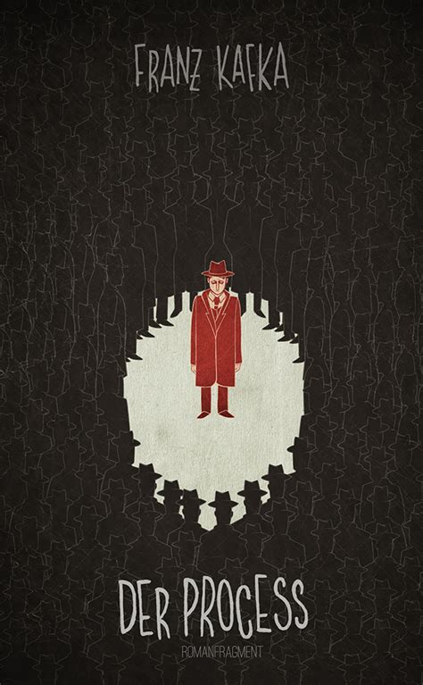 Franz Kafka Der Process Book Cover Poster On Behance