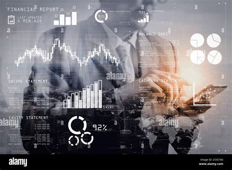 Financial Report Data Of Business Operations Balance Sheet And Income