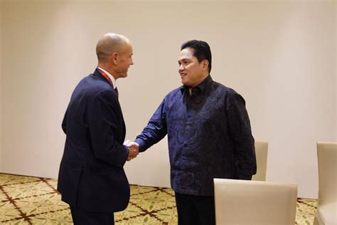 Blekmen On Twitter RT Erickthohir Bersama Global Managing Partner Of McKinsey Bob
