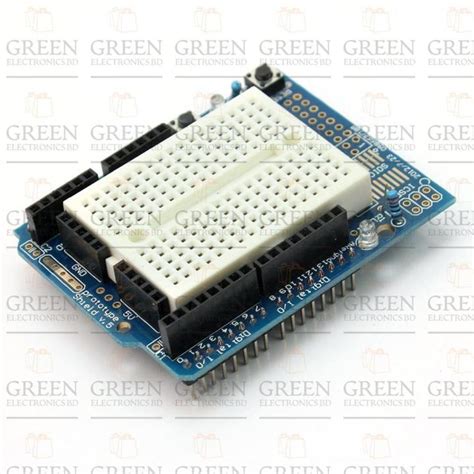 Arduino Uno R Proto Shield Kit With Mini Breadboard Daraz Bd