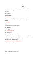 Quiz8 Docx Quiz 8 1 Choose The Following That Is NOT Included In