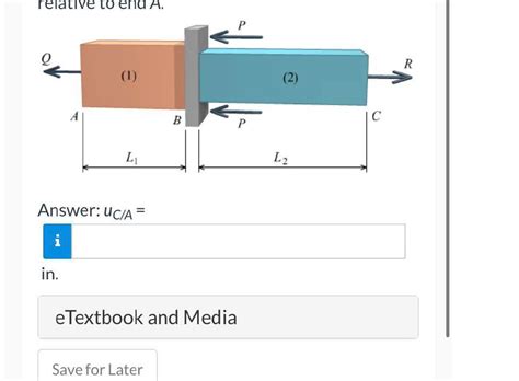 Solved Two Polymer Bars Are Connected To A Rigid Plate Atb As Shown