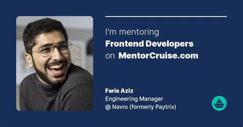 Faris Aziz On Linkedin Visit Faris Aziz On Mentorcruise