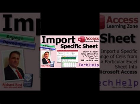 Import A Specific Range Of Cells From A Particular Excel Sheet Into Microsoft Access Msaccess
