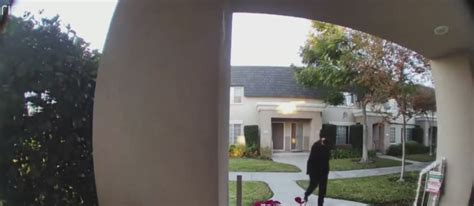 Porch Pirate Caught On Camera Stealing Packages In Reseda Cbs Los Angeles
