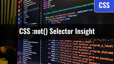 Css Excluding Multiple Classes With Not Selector Clonecoding
