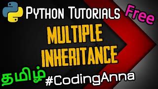 57 Multiple Inheritance OOPs In Python Python Tut Doovi