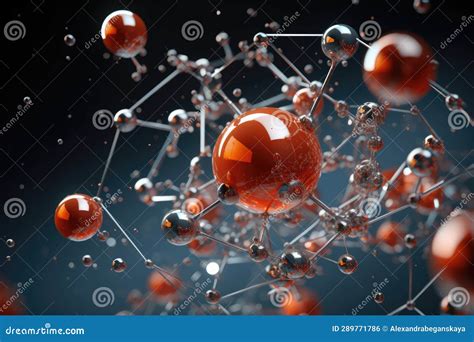 3d Visualization Of Molecules Stock Illustration Illustration Of Microbiology Science 289771786