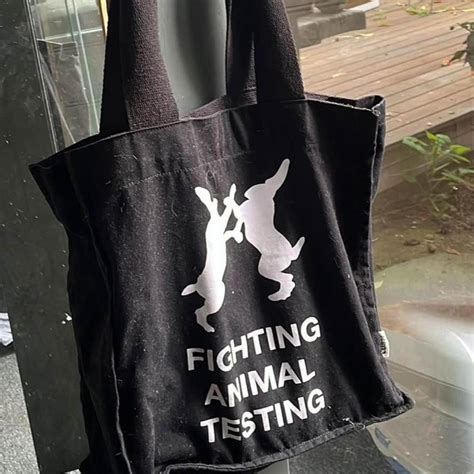 Lush Fighting Animal Testing Bag Depop