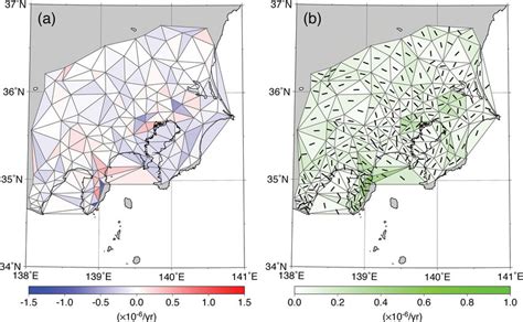 The Residual Strain Rates Obtained By Subtracting The Theoretical