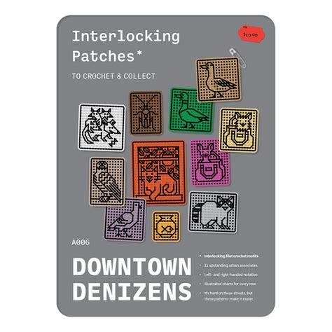 Interlocking Patches To Crochet And Collect