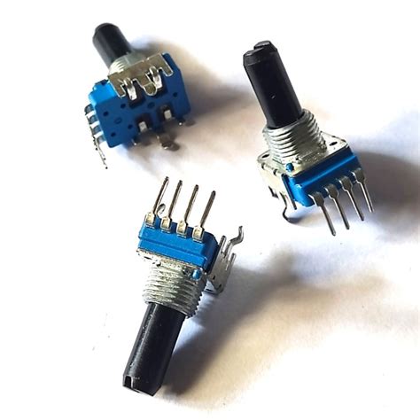 Jual Komponen Potensiometer 6 Kaki In Line Kotak B104 100k Shopee