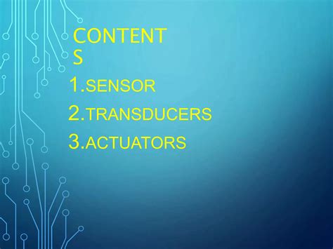 Sensor Transducers And Actuator In Robotics Pptx