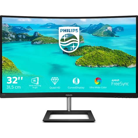 Монитор Philips E Line 325E1C/00 для ПК 80 cm (31.5") 2560 x 1440 ...