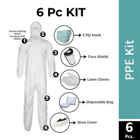 Non Woven Disposable Ppe Kit Drdo Approved At ₹ 80 In Bhopal Id