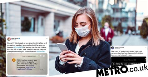 Fake Nhs Covid 19 Vaccine Texts Are Circulating Dont Fall For Them