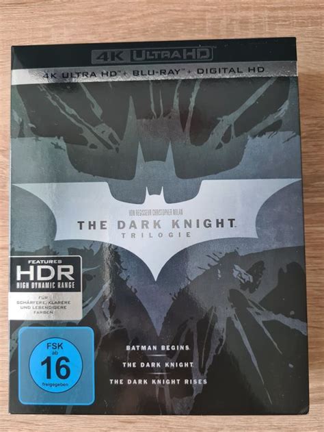 The Dark Knight Trilogy 4K Blu Ray 3 Movies Blu Ray Kaufen Auf