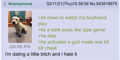 Anon Is A Certified Virgin R Greentext