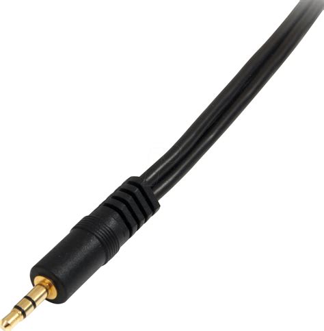 ST MUY MFF Audio Kabel Mm Klinkenstecker Auf X Kupplung M Bei Reichelt Elektronik