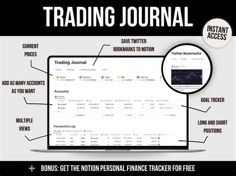 All In One Notion Trading Journal Template To Stay Organized And