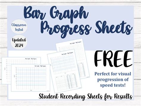 Bar Graph Progress Sheets Free Teaching Resources