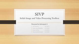 Sivp Presentation Ppt