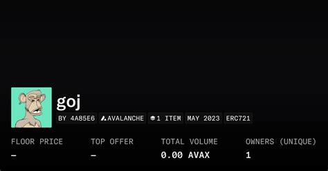 Goj Collection Opensea