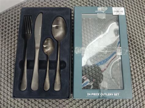 Smithnobel Cutlery Set 24pcs Hmr Shop N Bid
