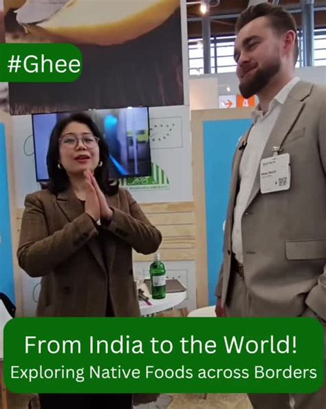 Biofach India On Linkedin Gheebeyondborders Indianfoodglobal
