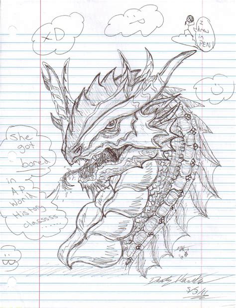 Got Bored In Class By Domo Disfunktion On Deviantart