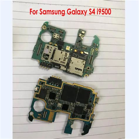 LTPro Used Tested Good Working Mainboard For Samsung Galaxy S4 I9500 16GB Mobile Phone