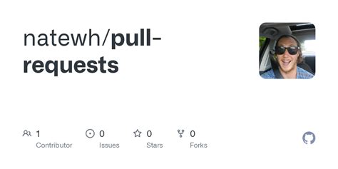 GitHub Natewh Pull Requests