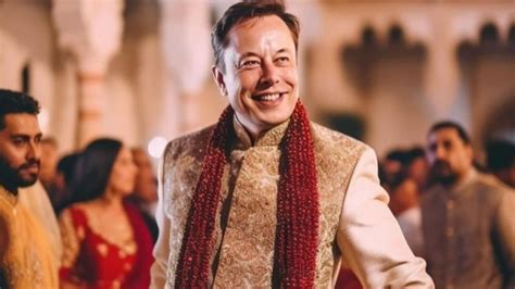 Elon Musk Reacts To AI Generated Pic That Shows Him As An Indian Groom