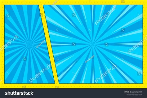Comic Abstract Pop Art Background Template Stock Vector Royalty Free
