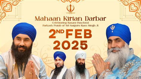 Live Kirtan From Mgc 02feb25m Neeldhari Samparda Bhai Nirmal