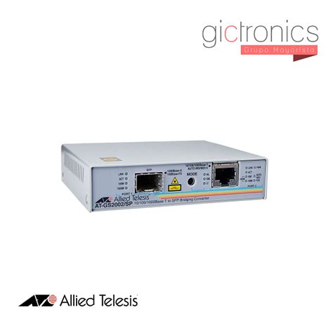 AT-GS2002/SP-10 Allied Telesis 10/100/1000BASE-T, SFP Independiente ...