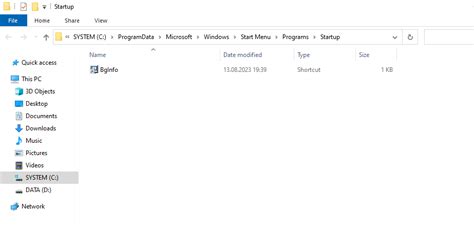 set up and deploy bginfo from sysinternals in your network